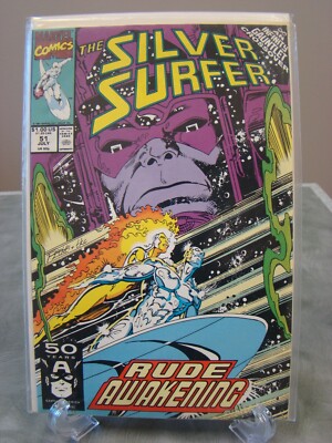 THE SILVER SURFER #51 RUDE AWAKENING MARVEL COMICS JULY 1991 | eBay
