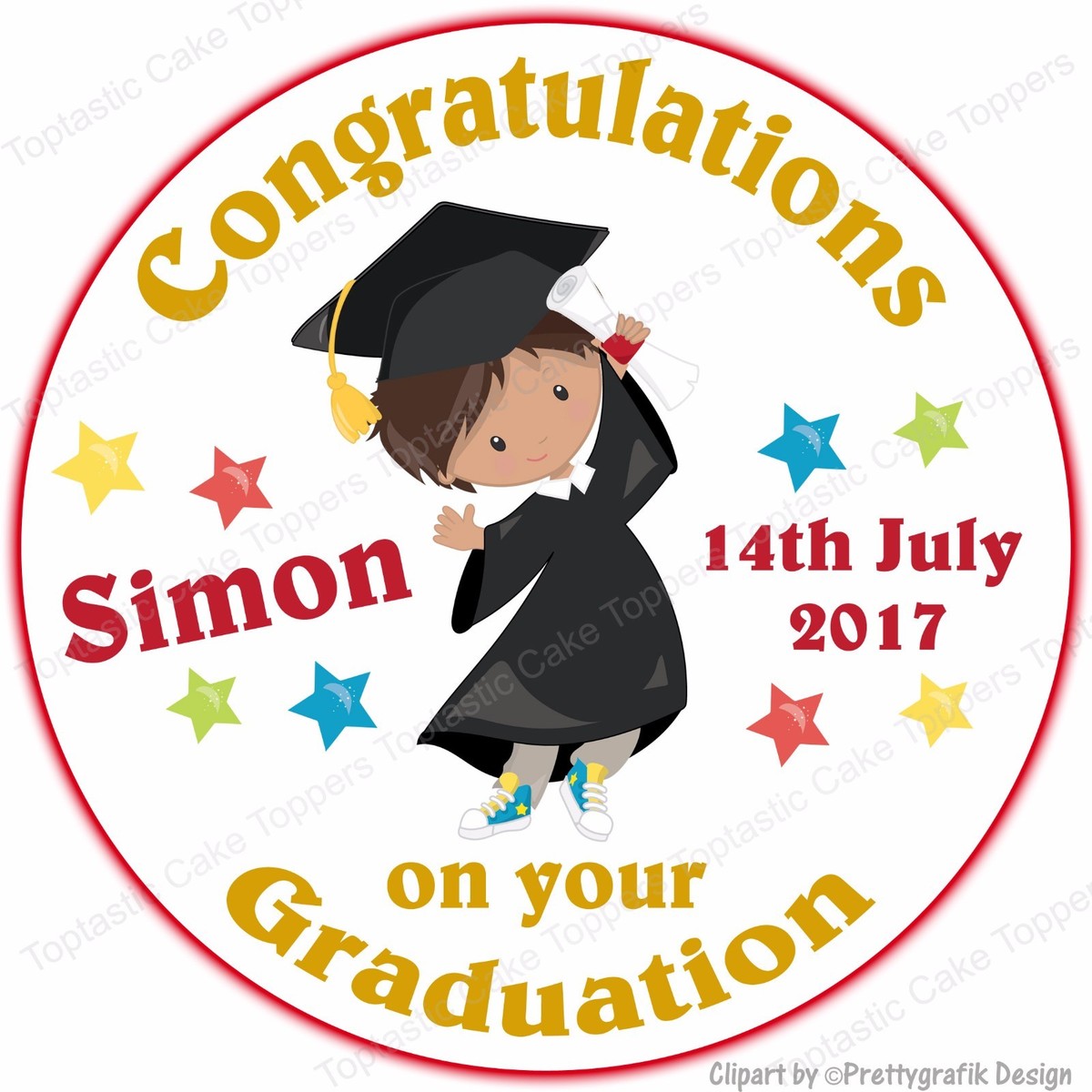 2017 Graduation Toppers Printable Graduation Cupcake Topper Printable