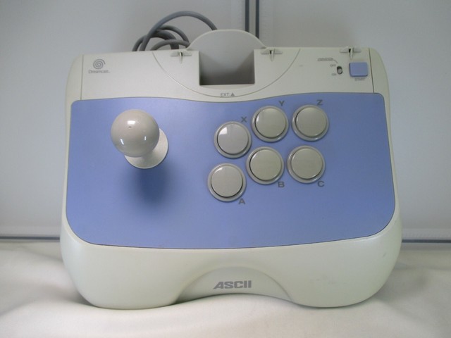 SEGA Dreamcast Ascii Stick Fighting Type arcade stick FT retro game ...