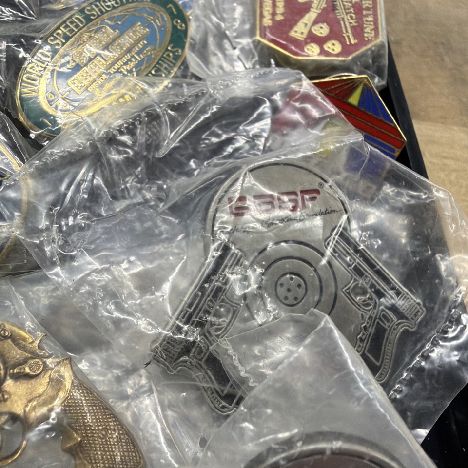 Lot Of 14 Firearms Pins Most Still In Plastic | eBay