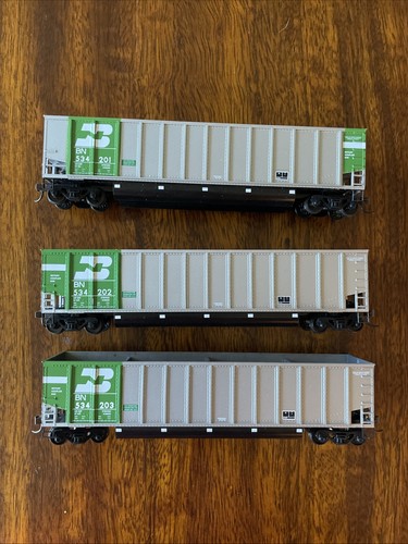 HO BN Burlington Northern Bethgon Coal Hopper Lot Contiguous Numbers | eBay