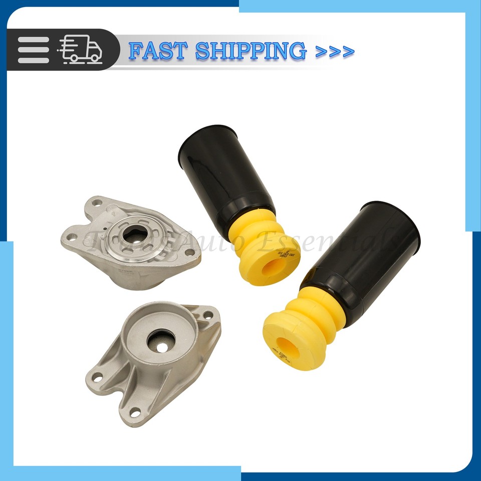 4PCS Fit BMW F20 F22 F30 F32 F36 F33 Rear Suspension Strut Bumper+Strut ...