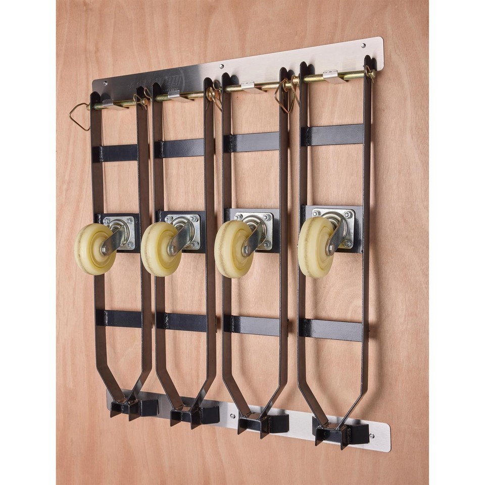 Speedway Motors Four Post Lift Caster Storage Rack, 304 Stainless | eBay