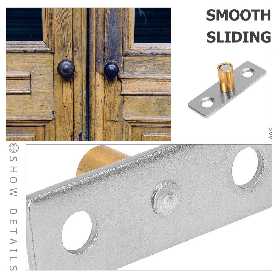 2 Pcs Sliding Door Roller Guide Closet Guides for Floor Barn Bottom ...