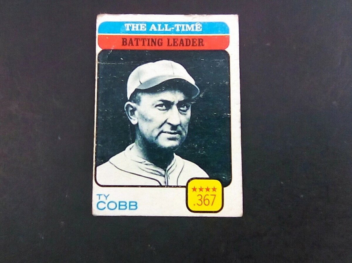 Ty Cobb Card Remembering Ty Cobb's Only Walk Off HR – Mark Simon