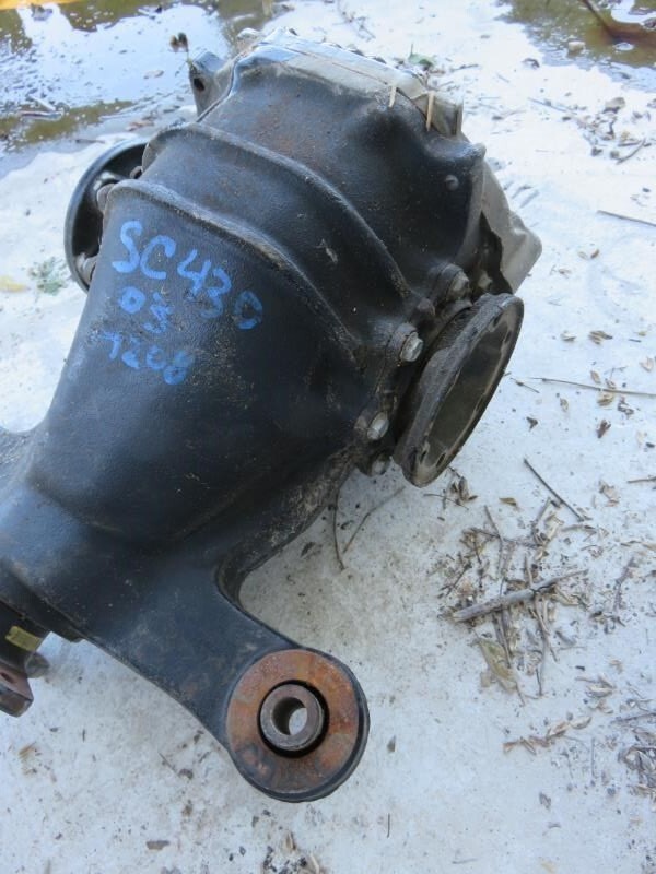 02-05 Lexus SC430 Rear Axle Differential Carrier Assembly 3.266 Ratio w ...