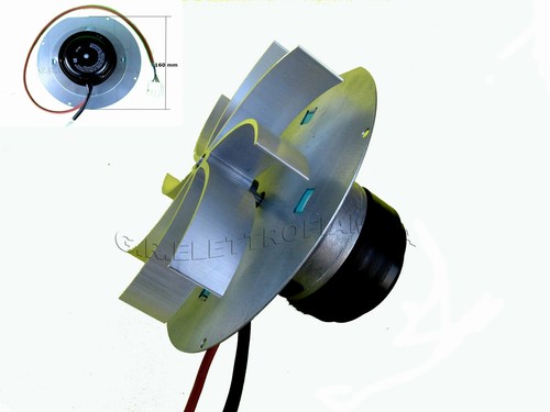 ESTRATTORE VENTOLA FUMI ECOFIT 2RECA3 RAVELLI KARMEK EDILKAMIN CADEL ...