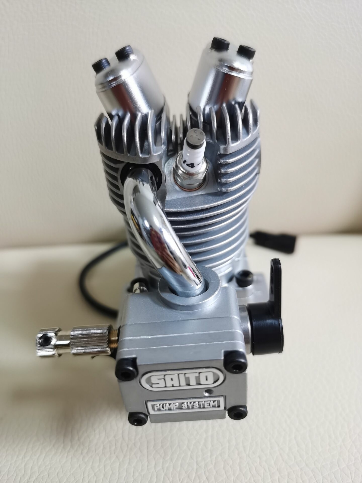 RC Model SAITO Single Engine FG-11 Four 4-Stroke Gas Engine Airplane ...