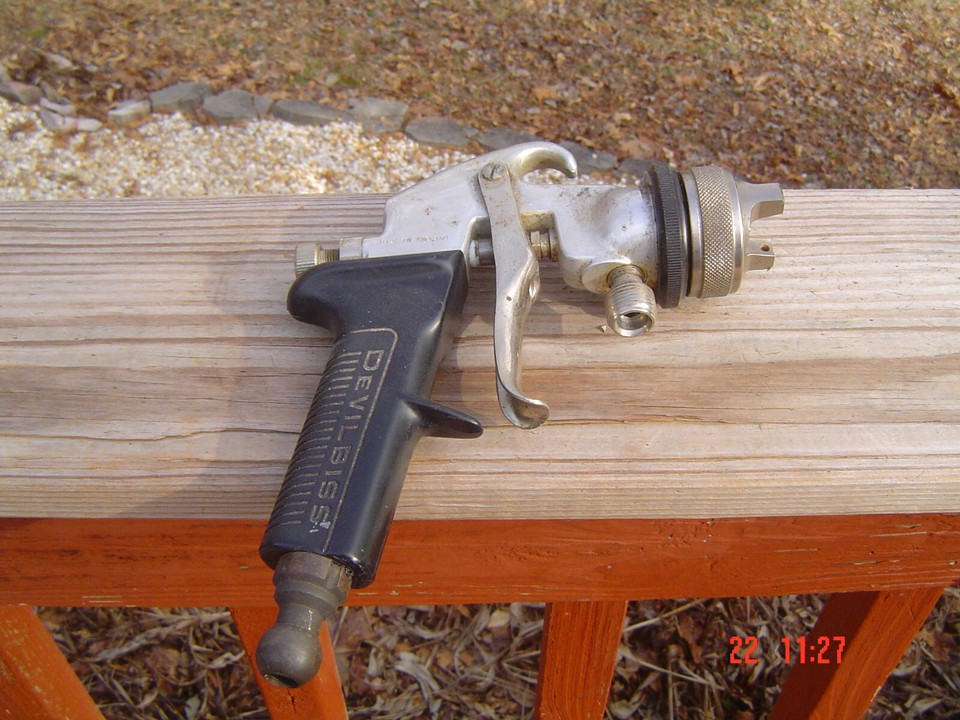 DeVilbiss- JGHV 501 Pressure Paint Spray Gun BINKS | eBay