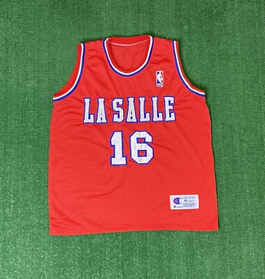 Vintage Champion LA SALLE RJ Jersey Size M | eBay