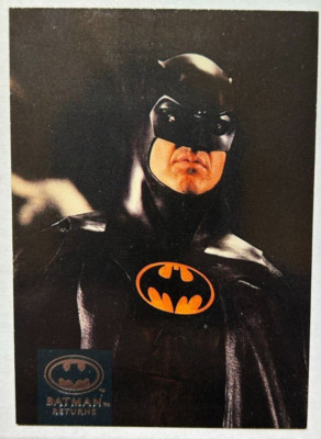1992 Topps Batman Returns Stadium Club Chase Card A (Batman) NM | eBay