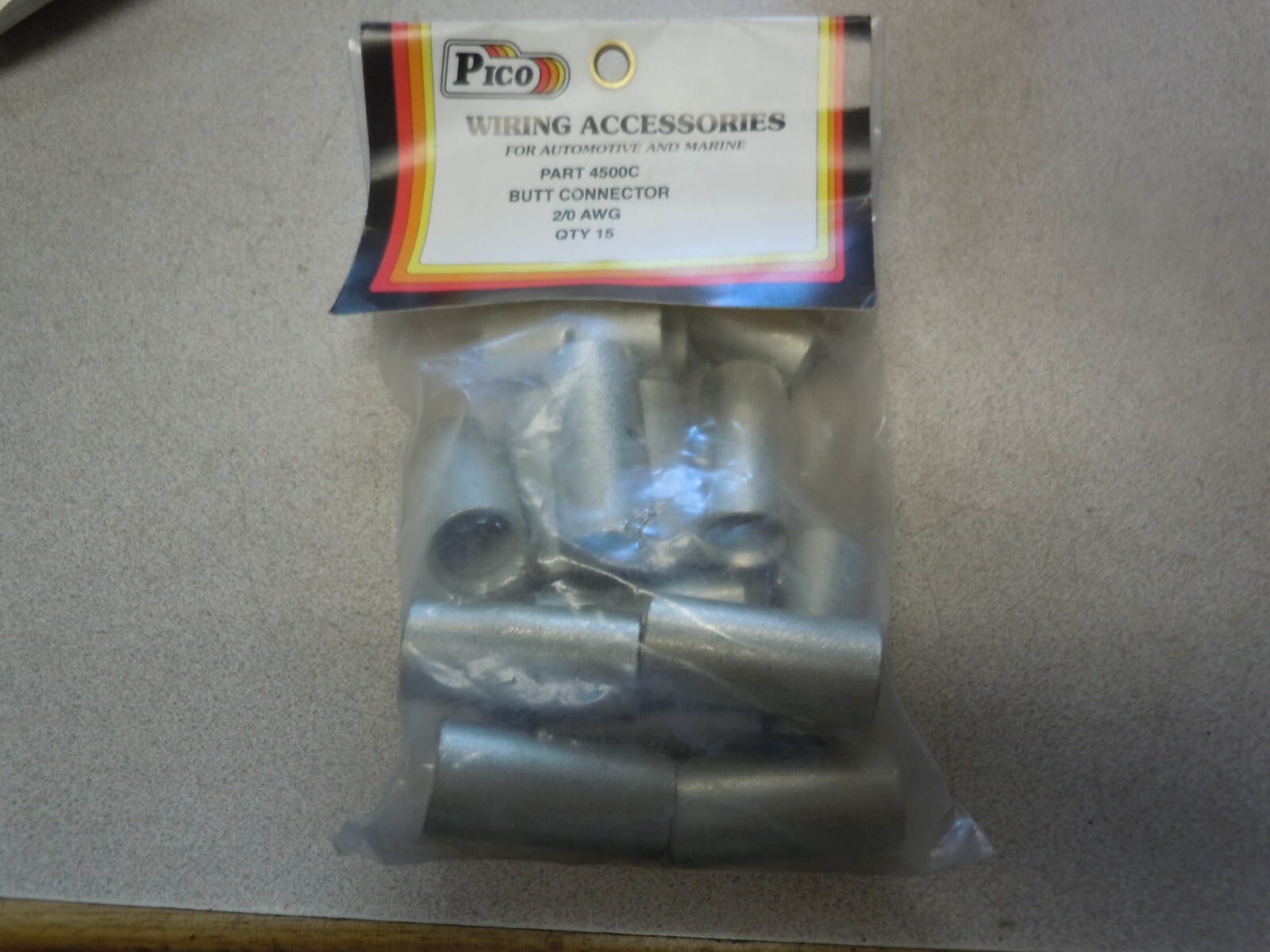 Pico 4500C 2/0 AWG Battery Cable Lug (Butt) Connector Lot of 15 | eBay