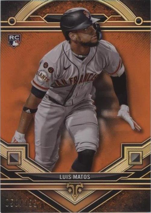 2024 Topps Triple Threads - Amber #19 Luis Matos /199 (RC) for sale ...