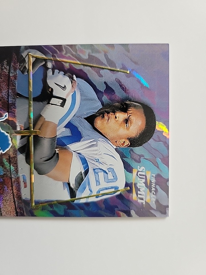 1996 Pinnacle Summit - Turf Team Barry Sanders #PSTT6 Premium Stock ...