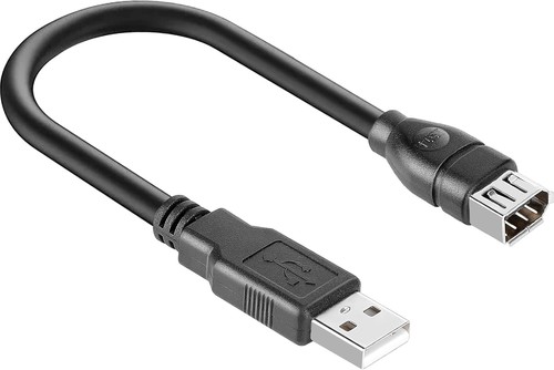 PASOW Firewire IEEE 1394 6 Pin Female to USB 2.0 A Male Adapter ...