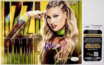WWE NXT Izzi Dame Signed 8x10 Photo A Authentic Autograph The Culling ...