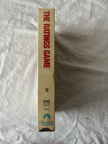 THE RATINGS GAME VHS 1ST RELEASE 1984 PARAMOUNT RARE SEALED TWO TONED ...
