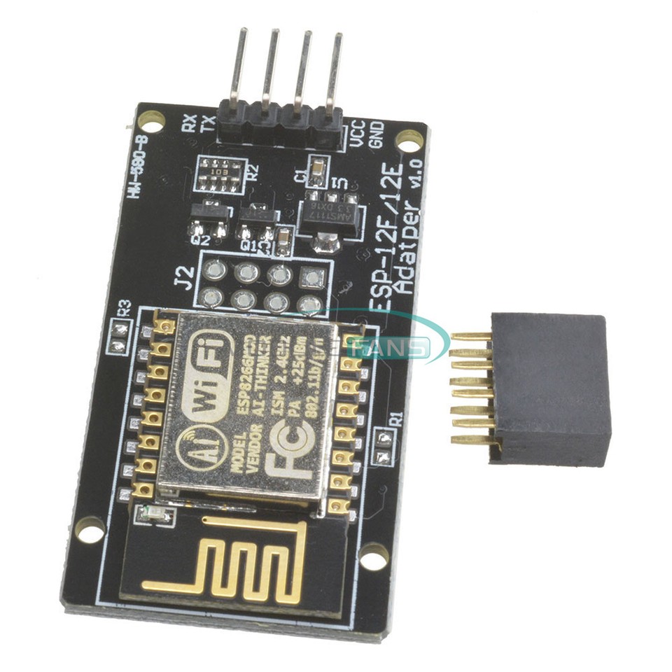 ESP-12E ESP8266 Serial Wifi Module Board V1.0 For Arduino UNO R3 2.4GHz ...