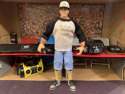 WWE Mattel Badic Custom John Cena Wrestling Action Figure Loose | eBay