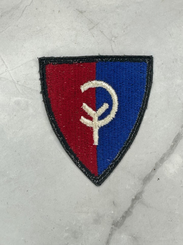 ORIGINAL WWII US 38th Infantry Division Shoulder Sleeve Insignia Patch ...