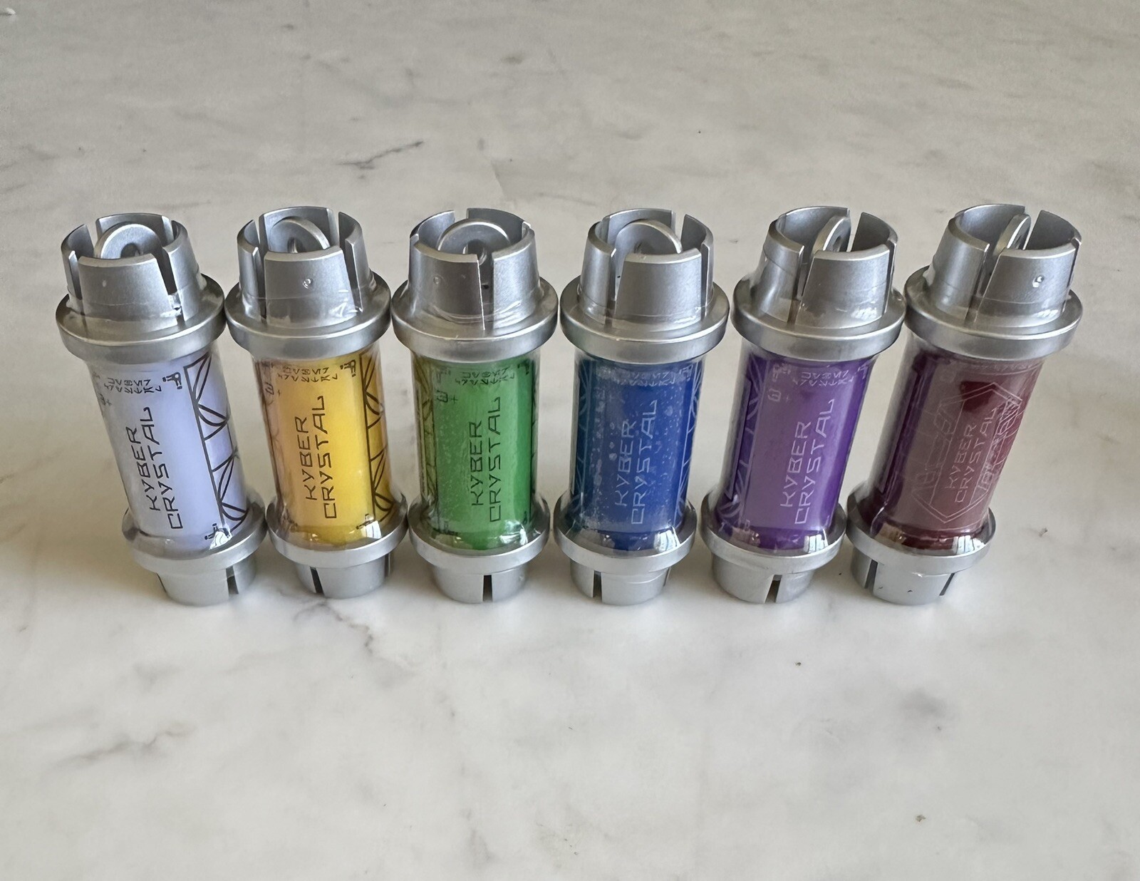 🔥RARE Star Wars Galaxy’s Edge Original Series 1 Kyber Crystal Set Of 6 ...