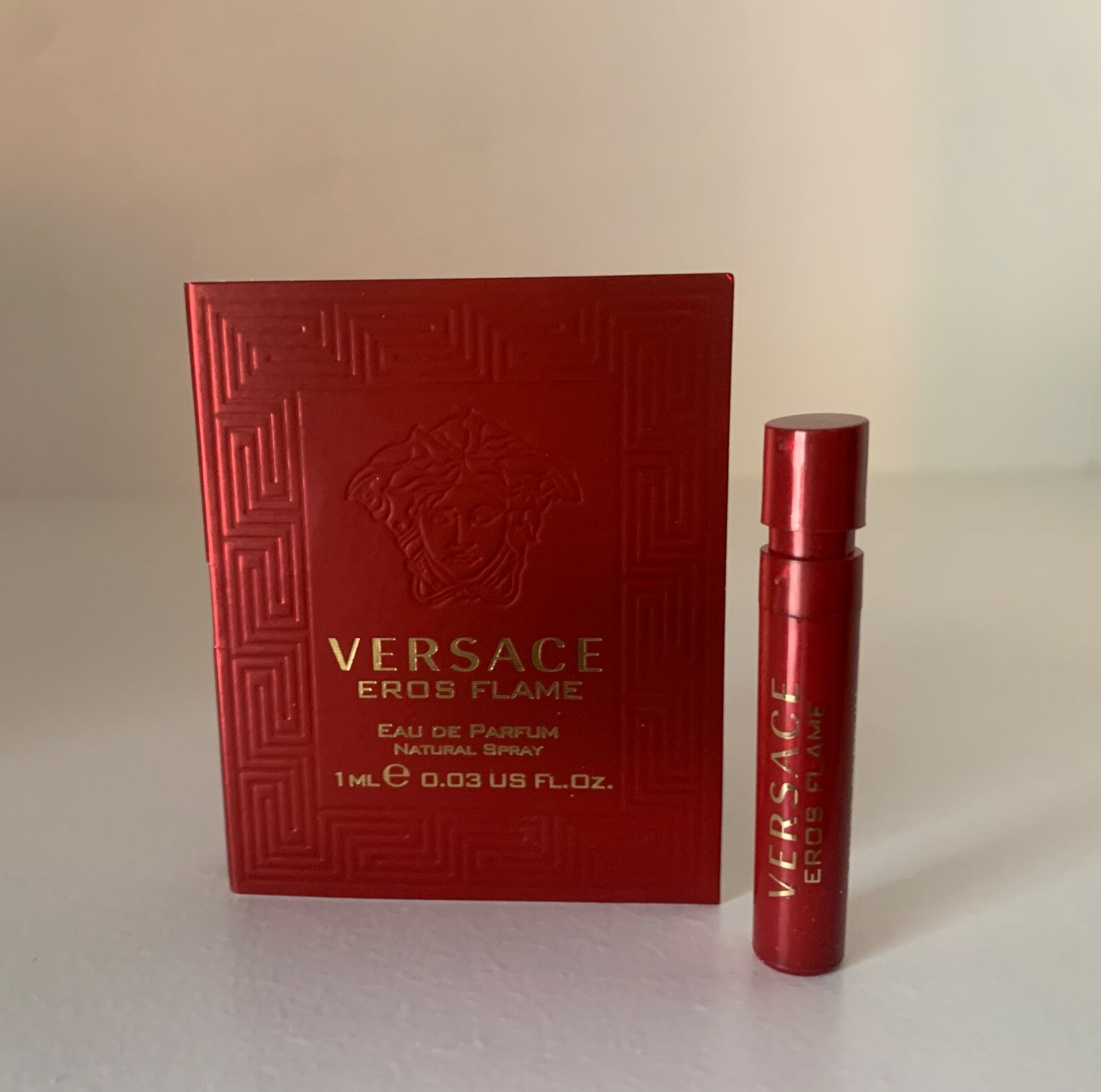 VERSACE EROS FLAME Cologne for Men Eau de Parfum Samples Spray Vial 0 ...