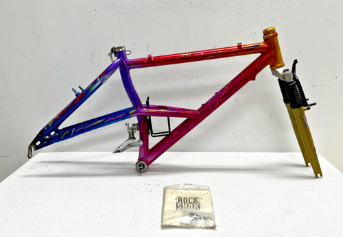 RARE 1991 Alpinestars Mega Al 17.5" C-T Custom Paint Frame OG Rockshox ...