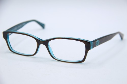 NEW COACH HC6040 BROOKLYN 5116 DARK TORT TEAL AUTHENTIC EYEGLASSES 52 ...