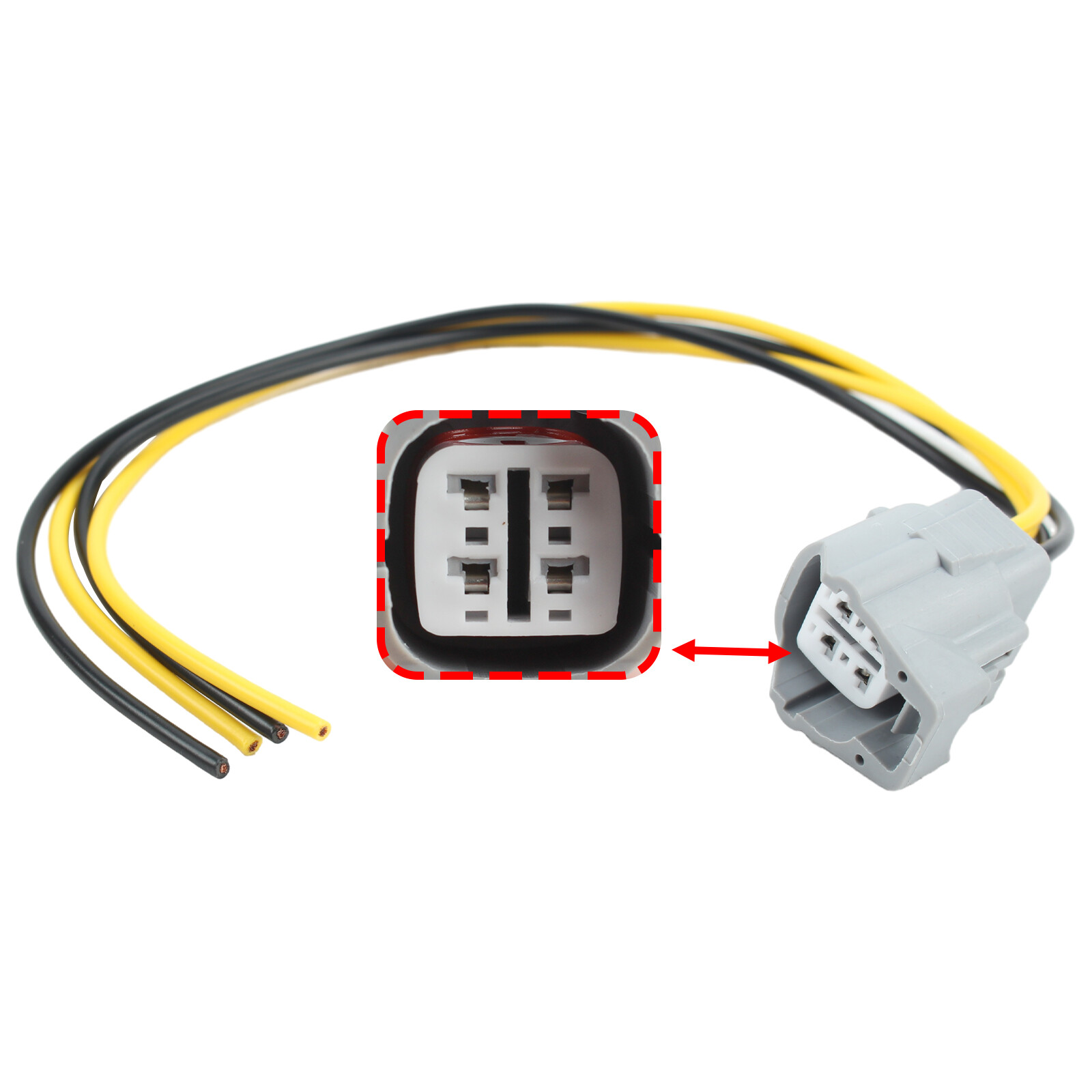 For Lexus 2001-2005 IS300 Throttle Body Connector 4-pin Plug Pig Tail ...
