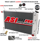 For Chevy 78~87 Monte Carlo G-Body C10 C15 C20 74 79 70~81 Camaro 4Row ...