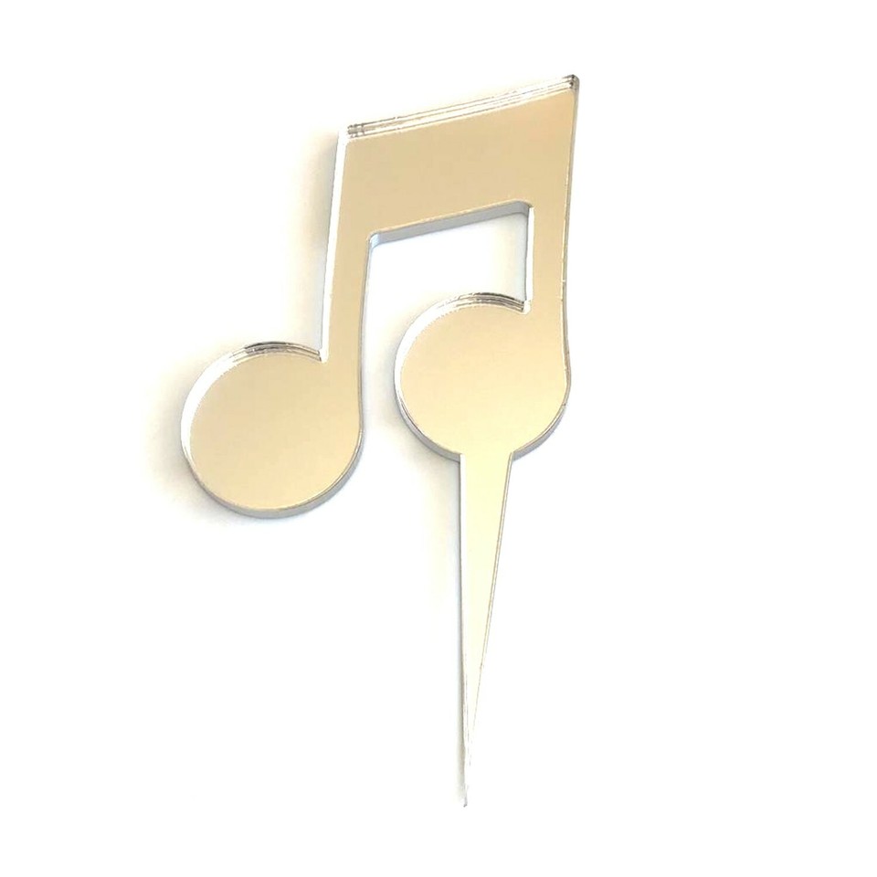 Quaver Music Cake Toppers, Various Colours, Sizes & Personalised ...