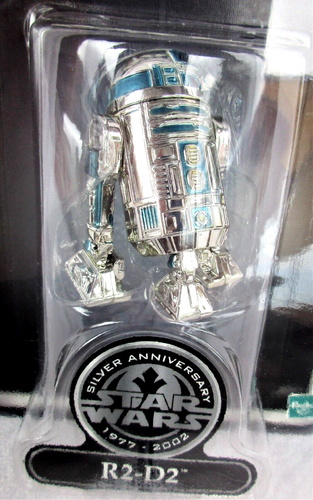 Star Wars Vintage R2-D2 Silver Anniversary Chrome Action Figure New ...