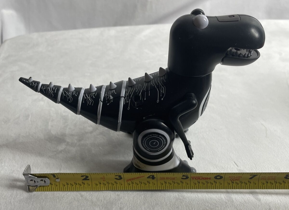 Sharper Image Remote Control Robot Dinosaur Mini Robotosaurus RC ...