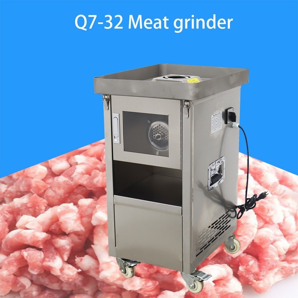 400Kg/h Commercial Meat Grinder Electric Meat Grinding Machine 8MM 3 ...