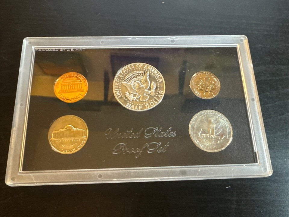 1968 S U.S. Mint Proof Set United States Original Government Packaging ...