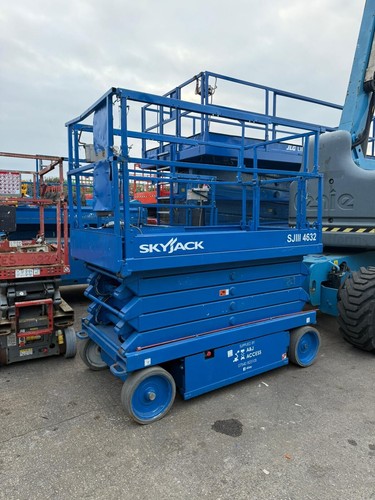 skyjack 4632 electric Scissor Lift Cherry Picker Access Platform genie ...
