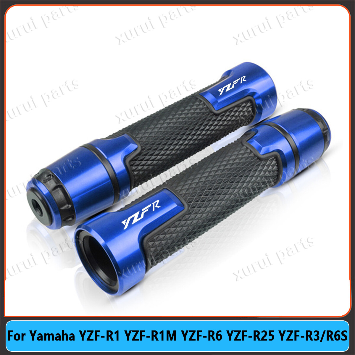Handlebar Grip Handle Grip For Yamaha YZF-R1 YZF-R1M YZF-R6 YZF-R25 YZF ...