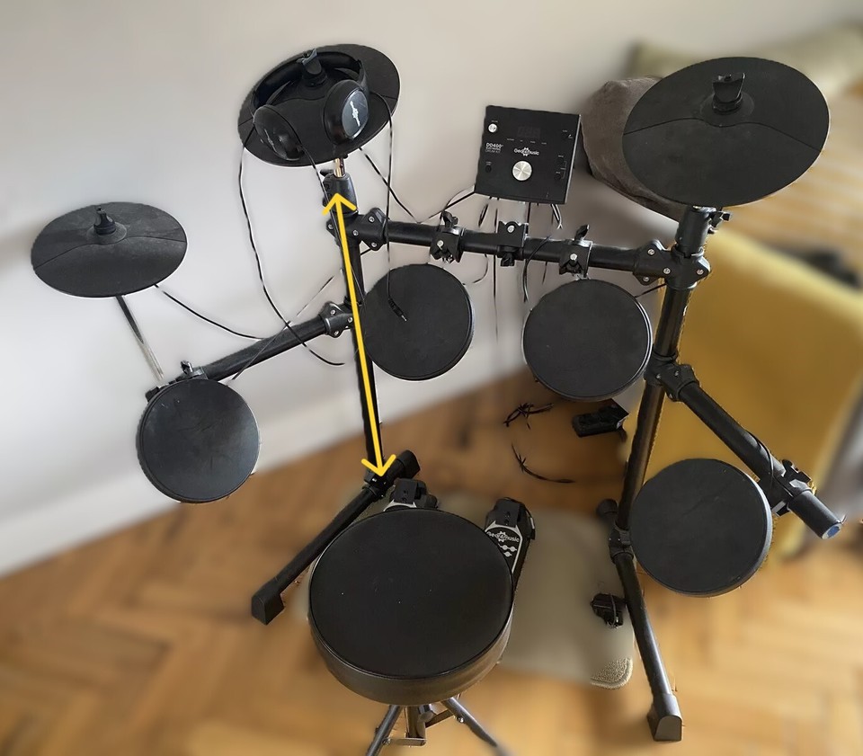 DD400+ Gear4Music ELECTRONIC DRUM KIT SPARES: module, cymbal, tom ...