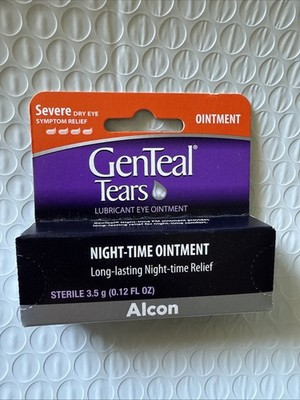 GenTeal Tears Night-Time Ointment 0.12oz | eBay