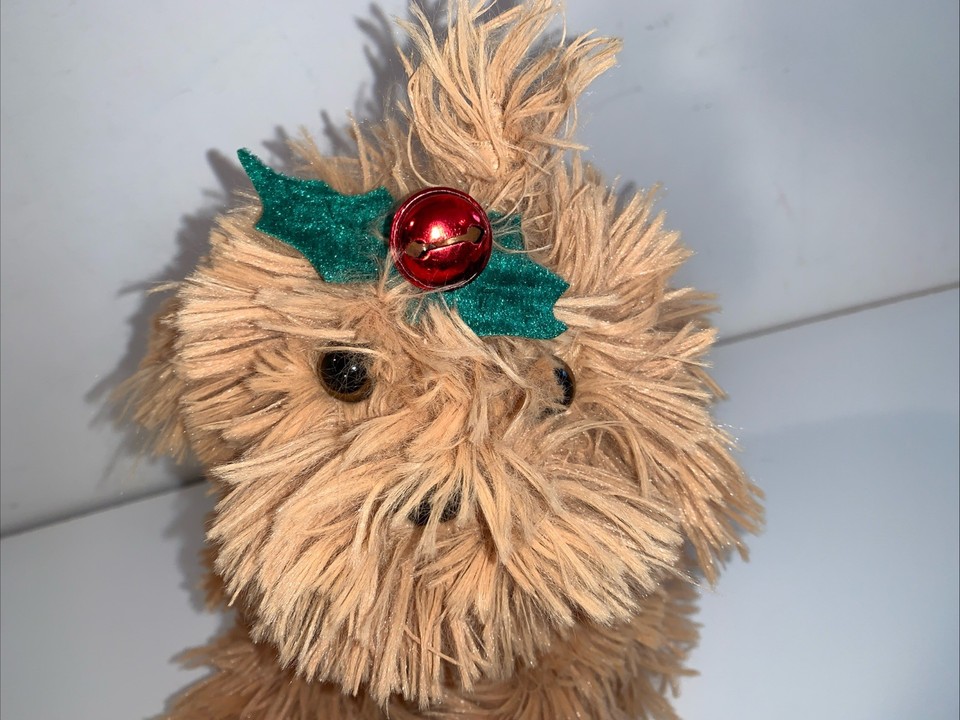 Dan Dee Spinning Animated Brown Dancing Christmas Dog Puppy Jingle ...