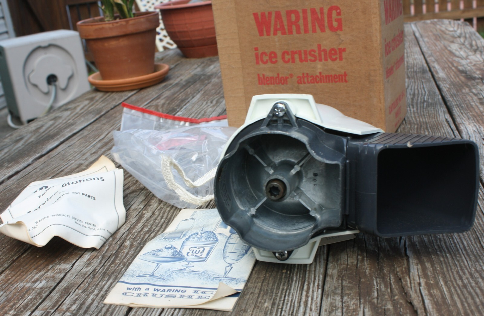 Waring Ice Crusher - 1963 | eBay