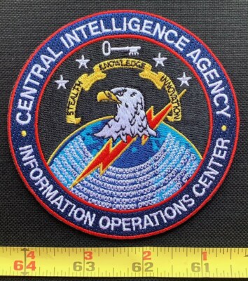 Central Intelligence Agency Information Operations Center Iron On Patch ...