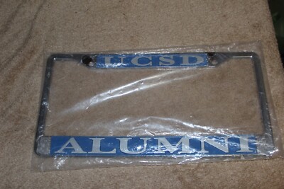 UC San Diego ) Alumni Metal License Plate Frame (Licensed Product) | eBay