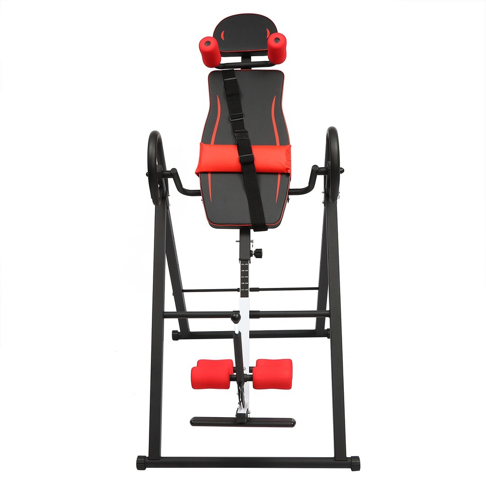 Inversion Table Teeter Machine Therapy Back Pain Relief Foldable ...