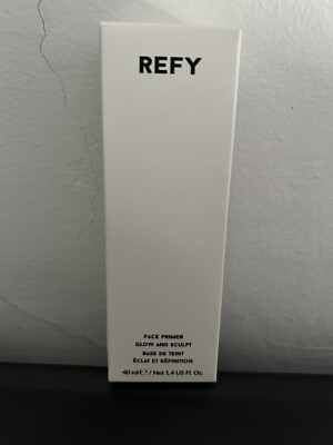 REFY Glow & Sculpt CLEAR Primer Niacinamide Radiant Face Full Size 1.4 ...