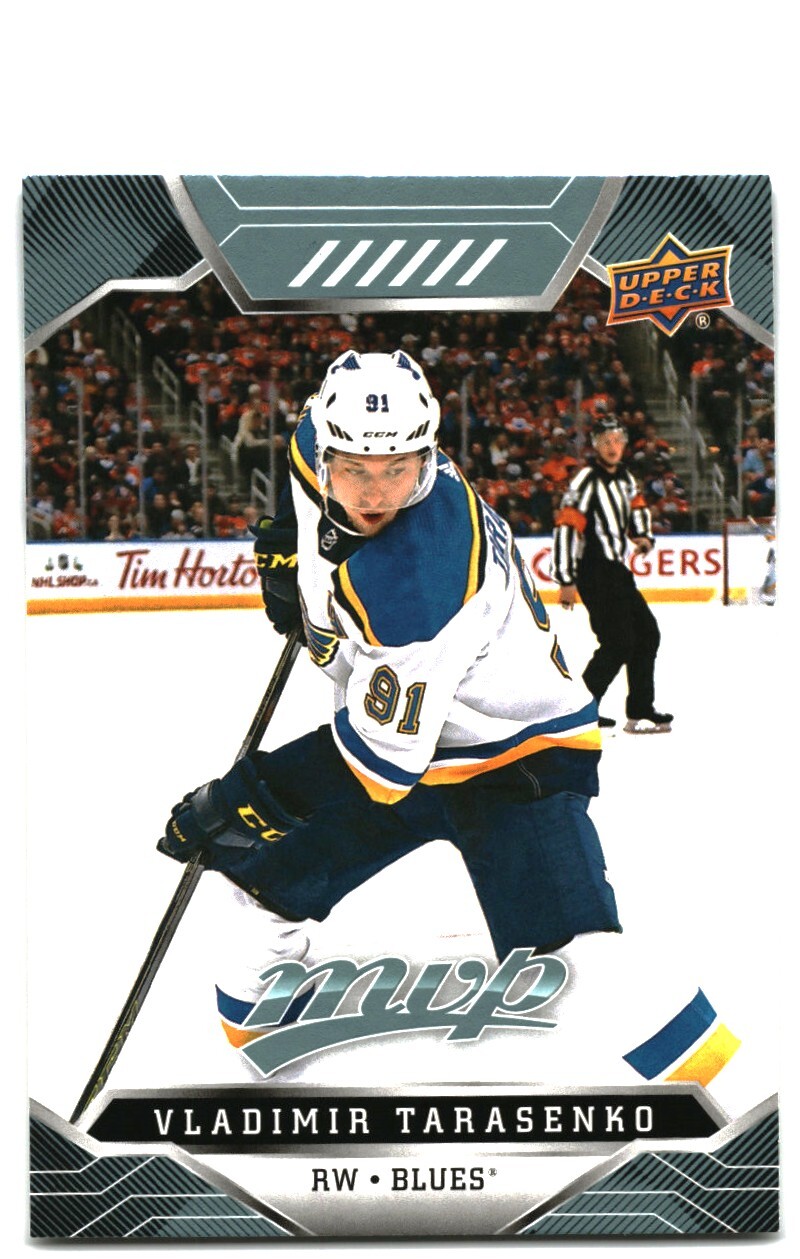 2019-20 UPPER DECK MVP VLADIMIR TARASENKO ST. LOUIS BLUES #25 | eBay