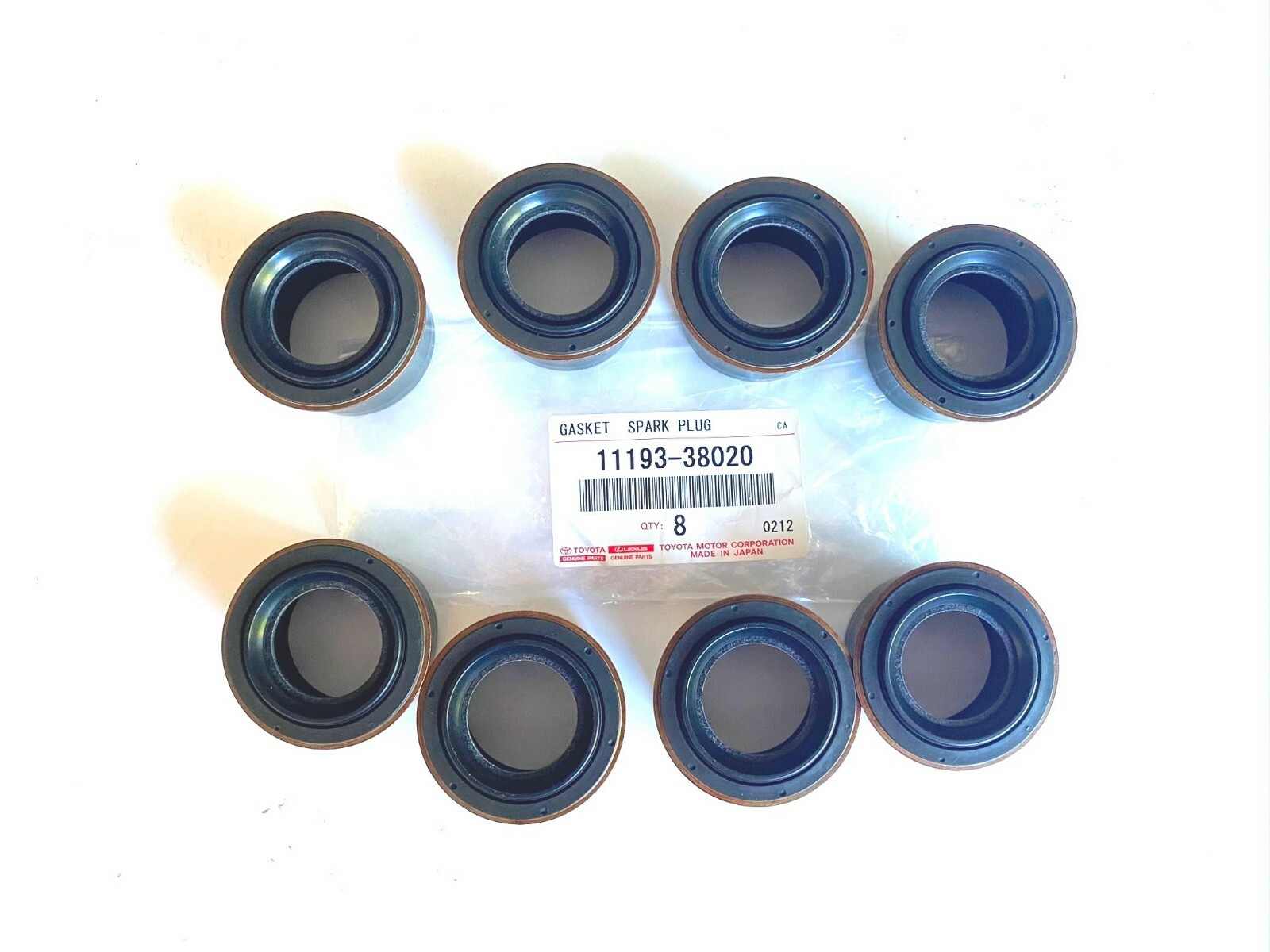 GENUINE Lexus GS350/430 LS600h/460 Spark Plug Tube Seals Set of 8 ...