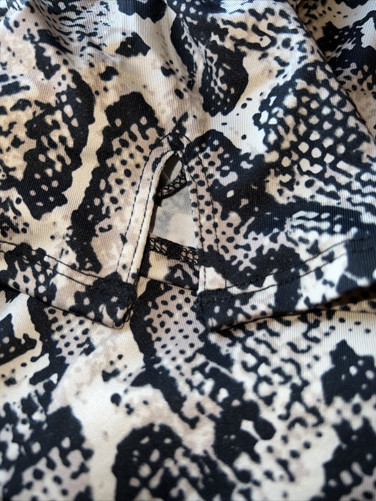 LuLaRoe Riley Empire Waist Midi Dress 2X 22/24 Tan Black Snakeskin ...