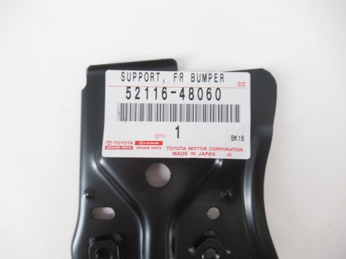 Genuine OEM Toyota Lexus 52116-0E020 Driver LH Front Bumper Bracket 10 ...