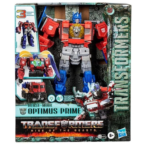 Transformers Rise of the Beasts Ultimate Beast Mode Optimus Prime 10 ...